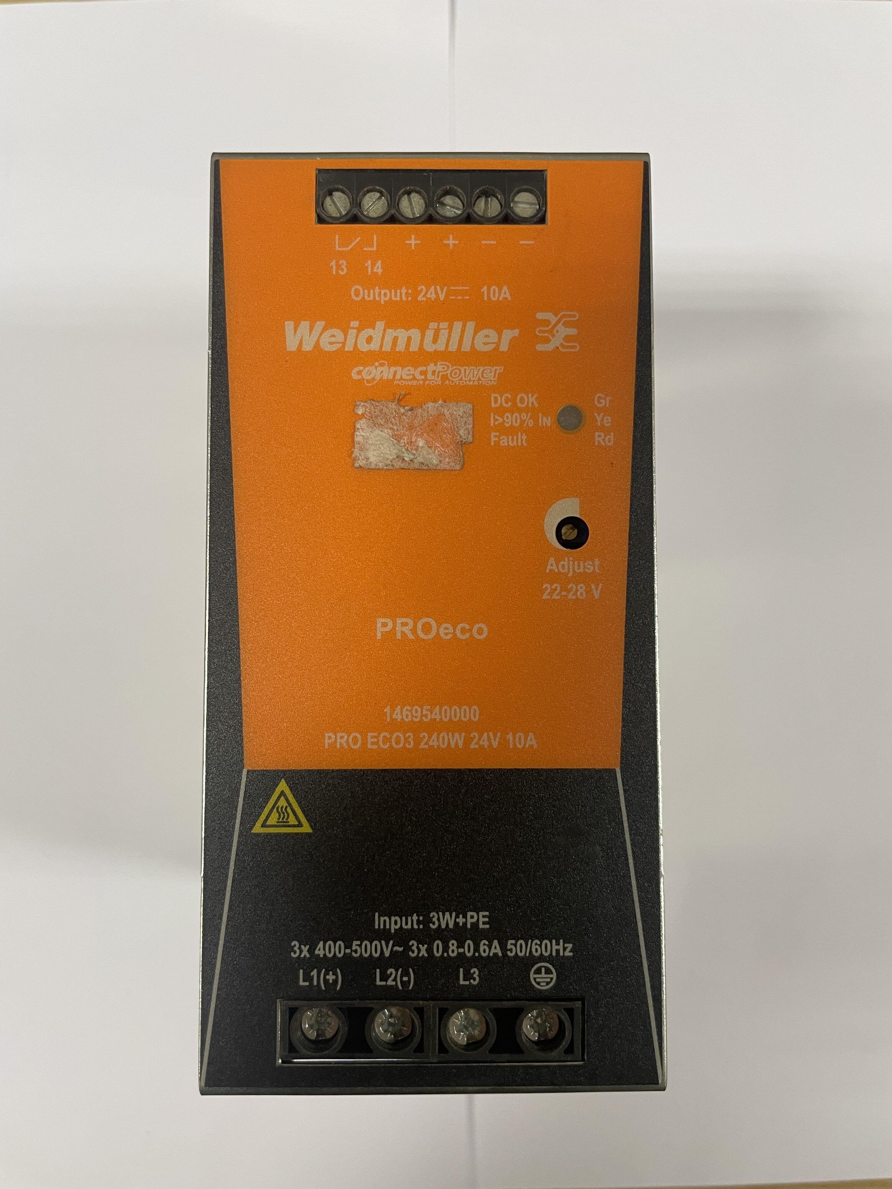 Weidmuller 1469540000 Pro Eco3 Power Supply Unit - Surplify