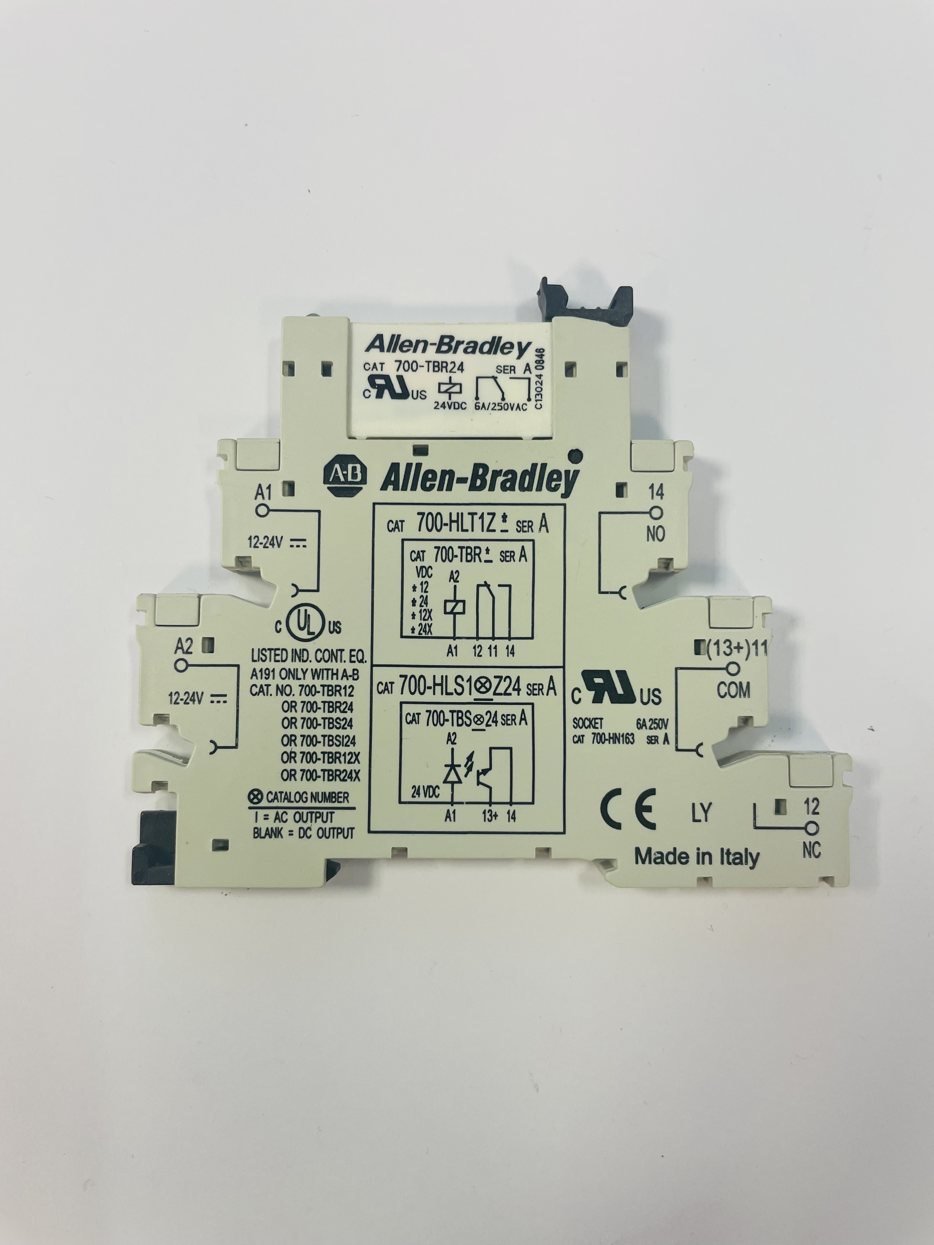 Allen-Bradley 700-HLT1Z24 Solid-State Timing Relay – 24 V AC/DC Coil ...