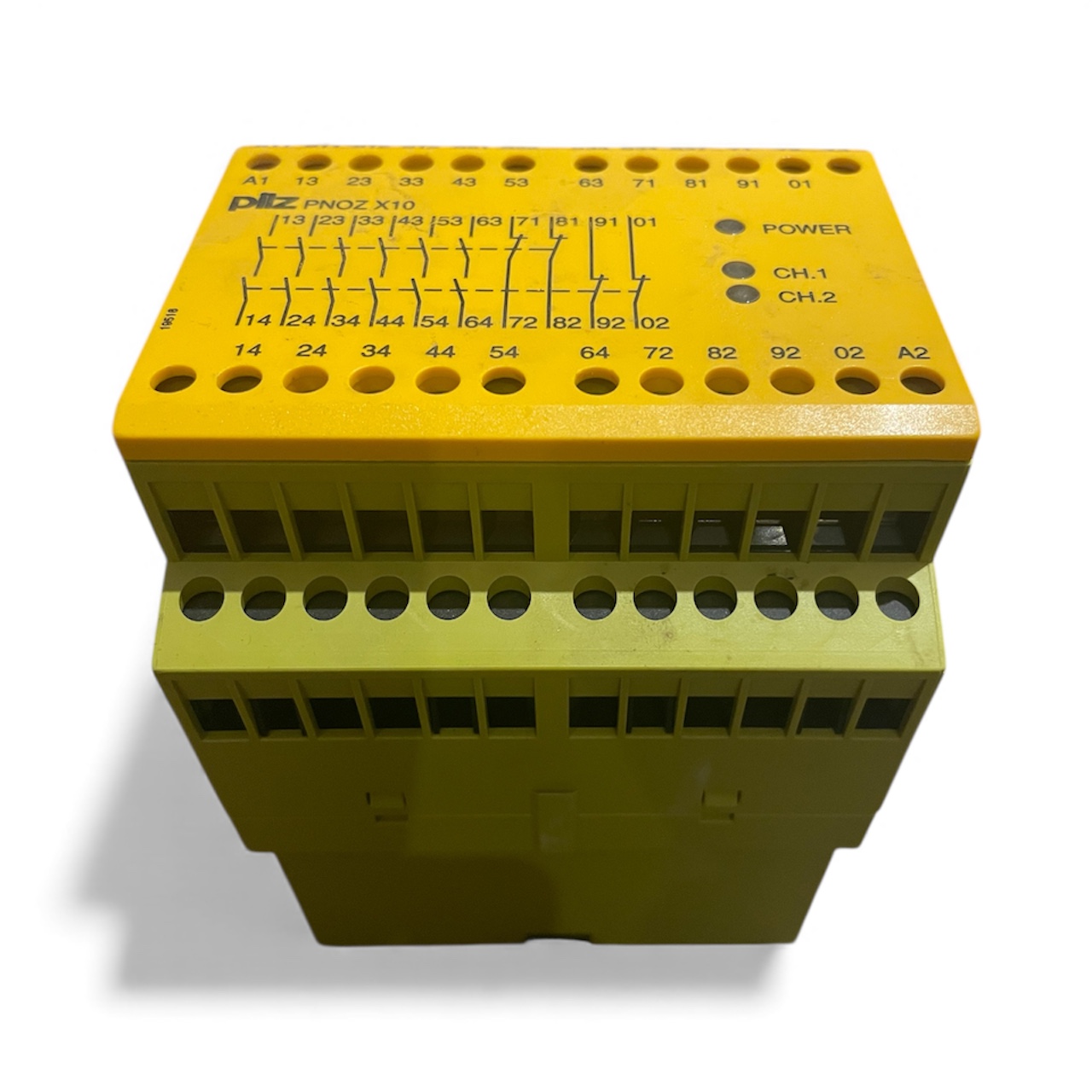 Pilz PNOZ X10 Safety Relay – 24 V DC, 6 N/O + 4 N/C Contacts, E-STOP ...